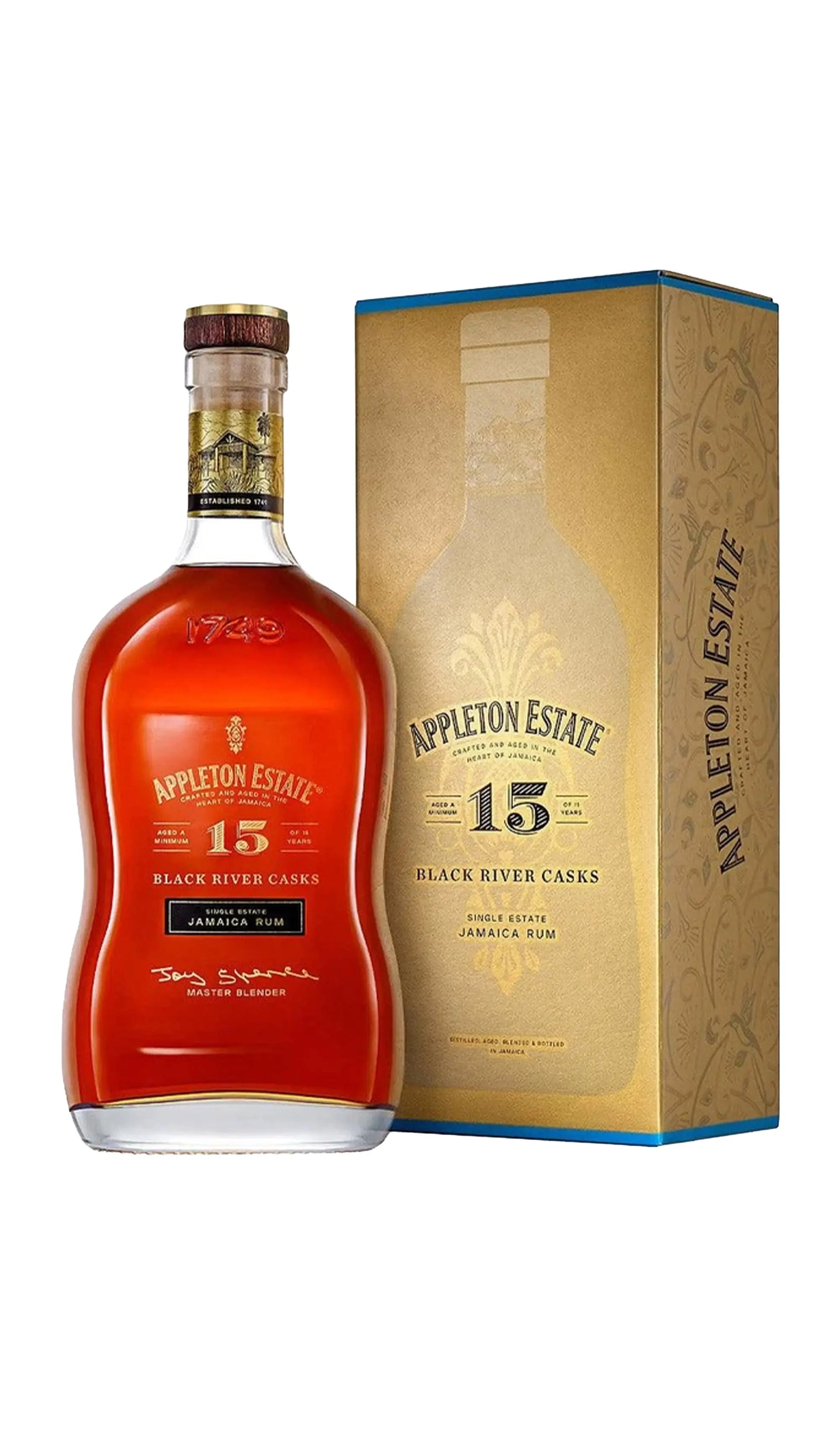 Buy Appleton Estate 15 Year Old Black River Casks Jamaican Rum 750mL at ...