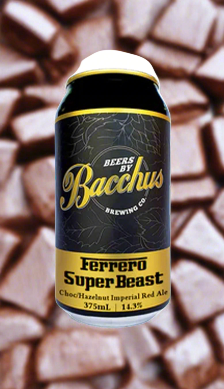 Bacchus Ferrero Super Beast Choc Hazelnut Imperial Red Ale 375mL – Wine ...