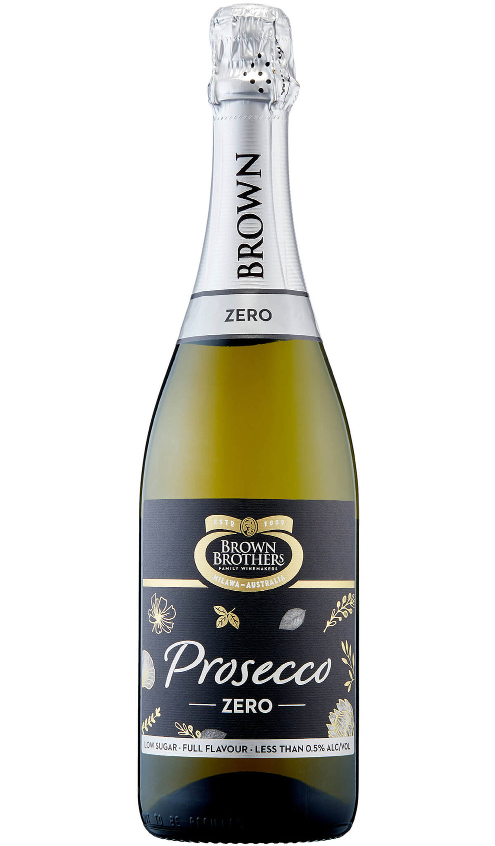 Brown Brothers Zero Prosecco 0.5% NV 750mL – Wine Sellers Direct