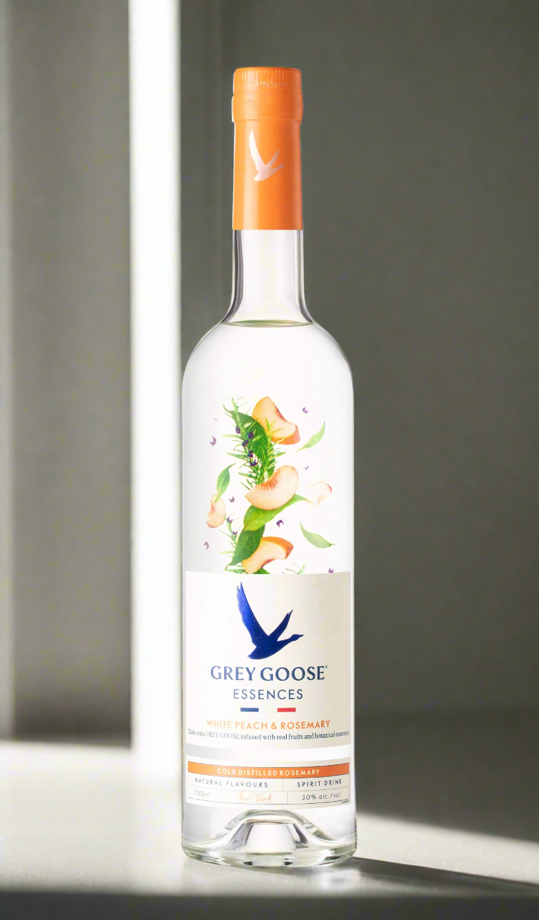 Grey Goose Essences White Peach & Rosemary 700mL (France) – Wine ...