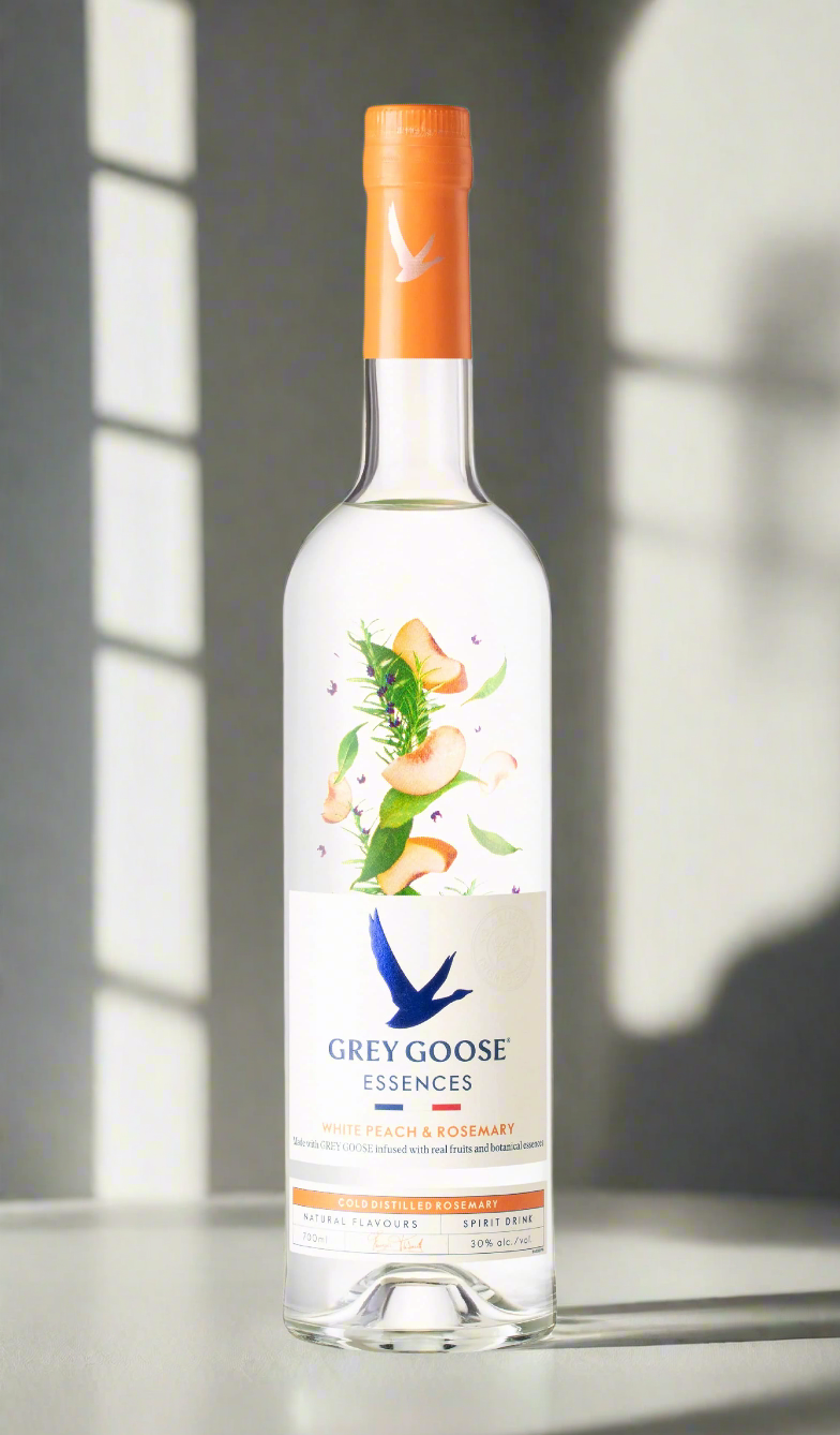 Grey Goose Essences White Peach & Rosemary 700mL (France) – Wine ...