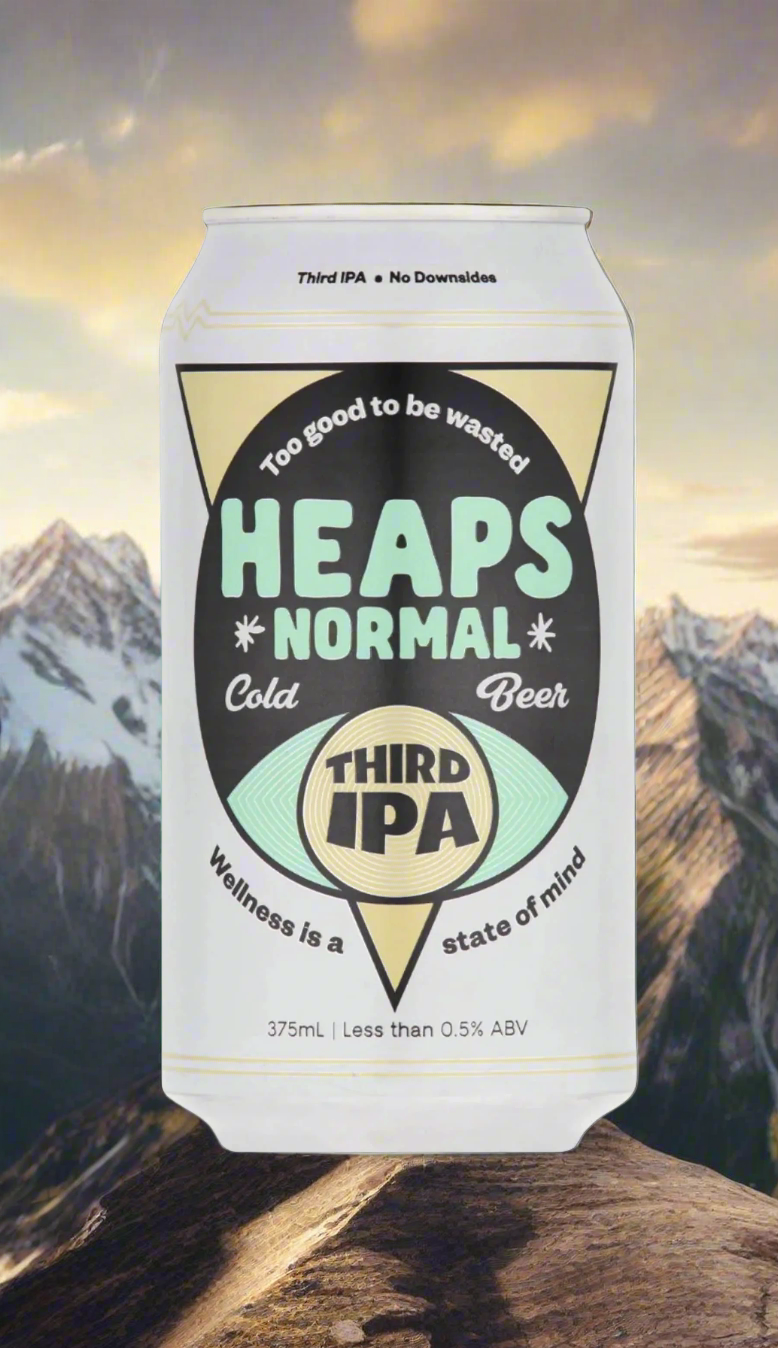 Heaps Normal Third IPA 375mL (Alcohol Free Beer) – Wine Sellers Direct