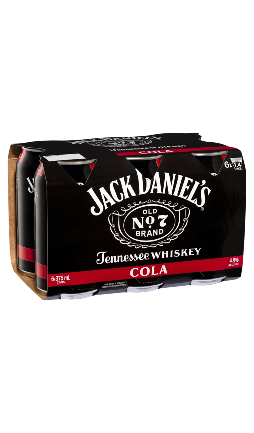 Jack Daniel's & Cola Can 375mL – Wine Sellers Direct