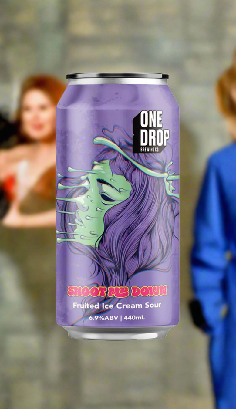 One Drop Shoot Me Down Fruited Ice Cream Sour 440mL – Wine Sellers Direct