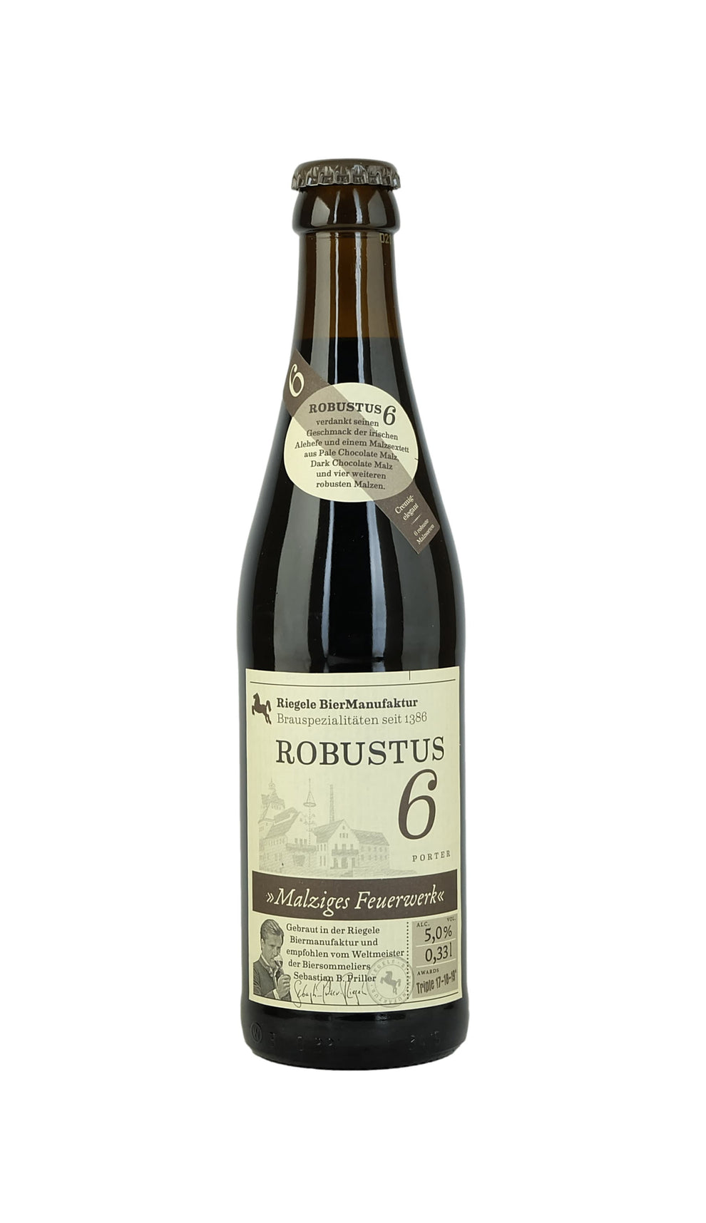 Riegele Robustus 6 Porter 660mL – Wine Sellers Direct