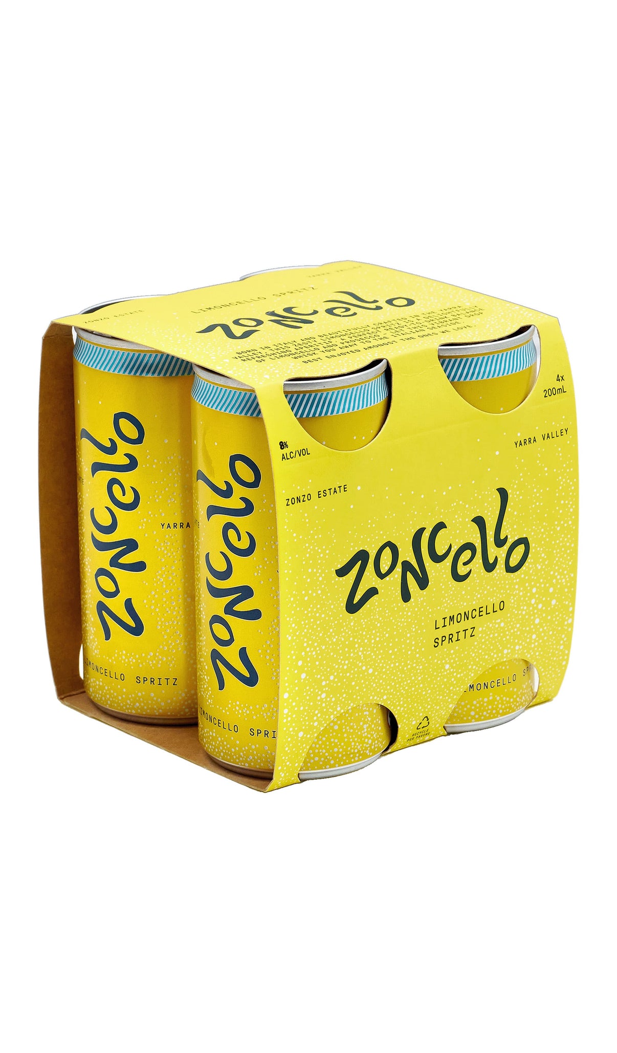 Zonzo Zoncello Limoncello Spritz 200mL Can – Wine Sellers Direct