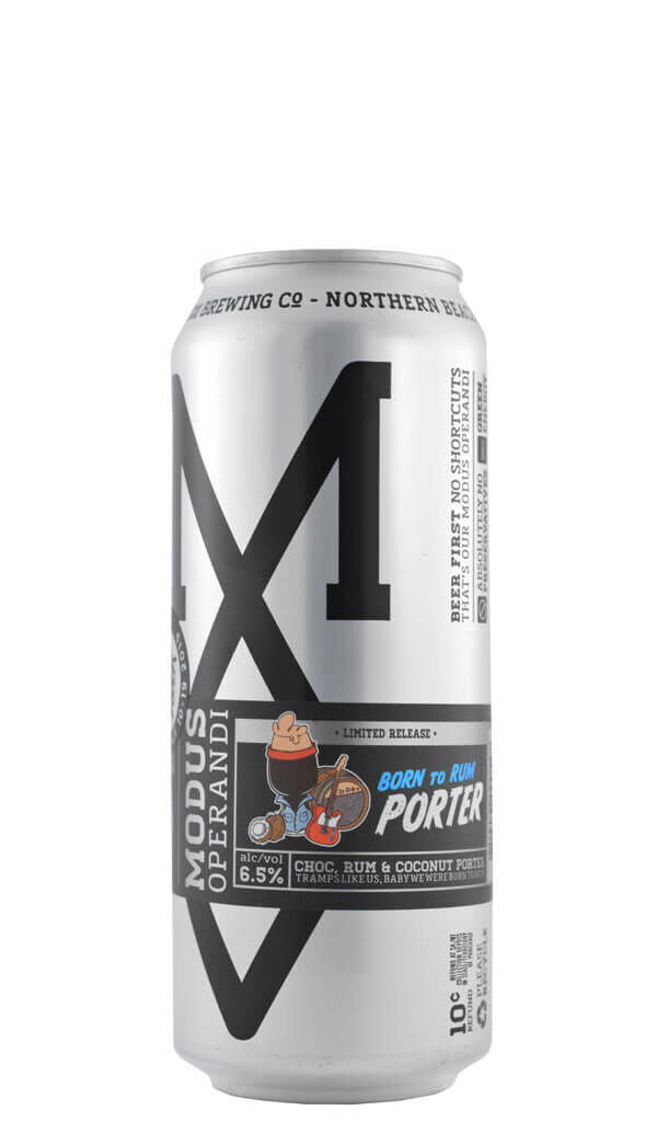 Modus Operandi Born to Rum Porter 500ml – Wine Sellers Direct