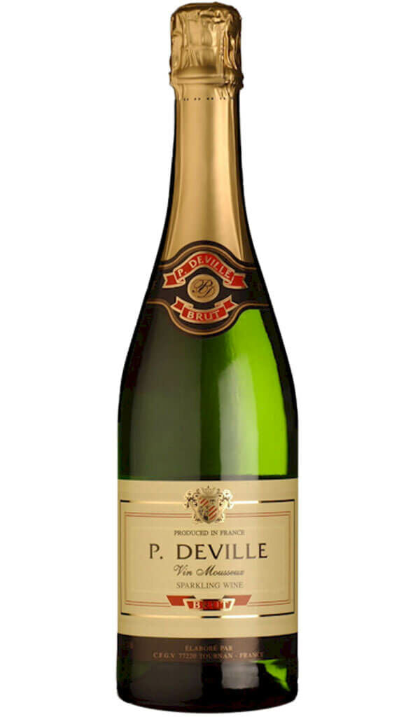 Pierre Deville Sparkling Brut NV 750ml (France) – Wine Sellers Direct